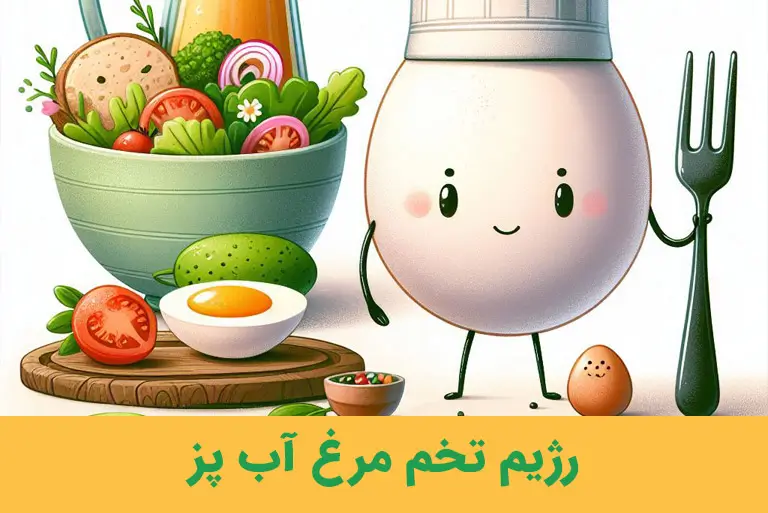 رژیم تخم مرغ آب پز - اچ پازل - رژیم تخم مرغ آب پز: راهی سریع برای لاغری؟